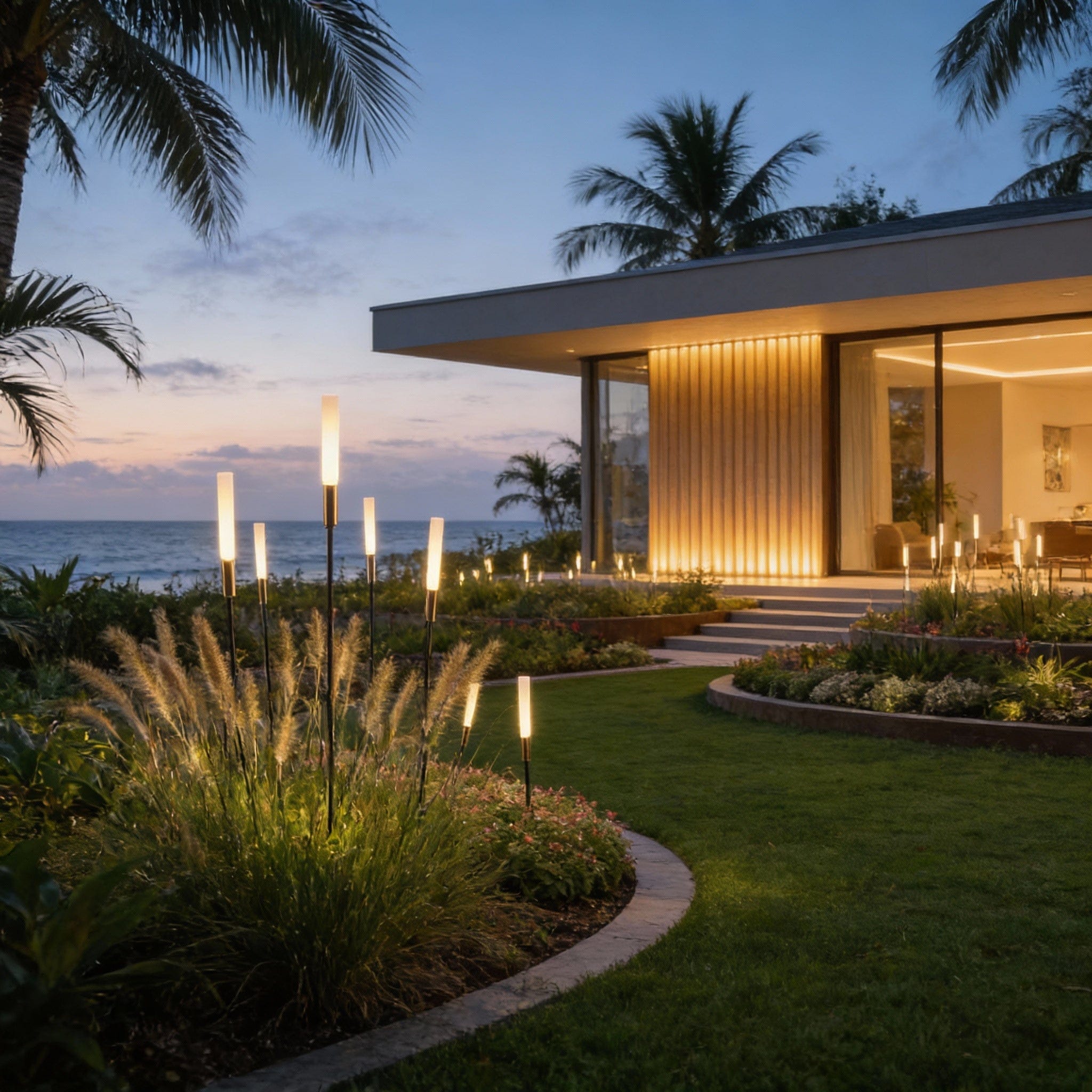 Reed Garden Light (Outdoor Solar) – Articture