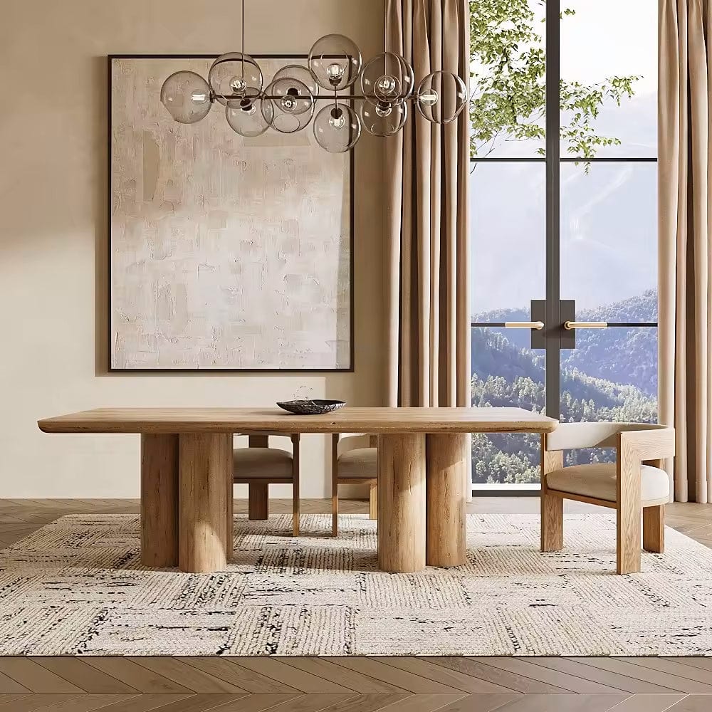 Mary Wooden Dining Table – Articture