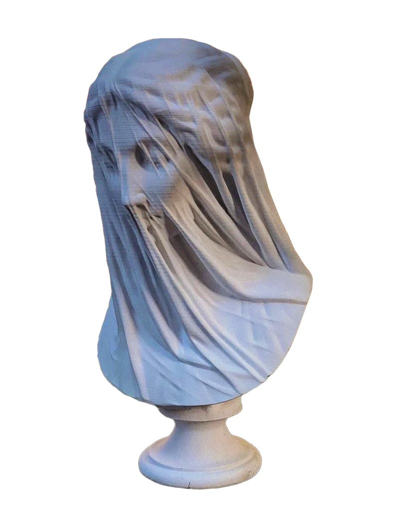 Veiled Lady in White II Sculpture – Articture
