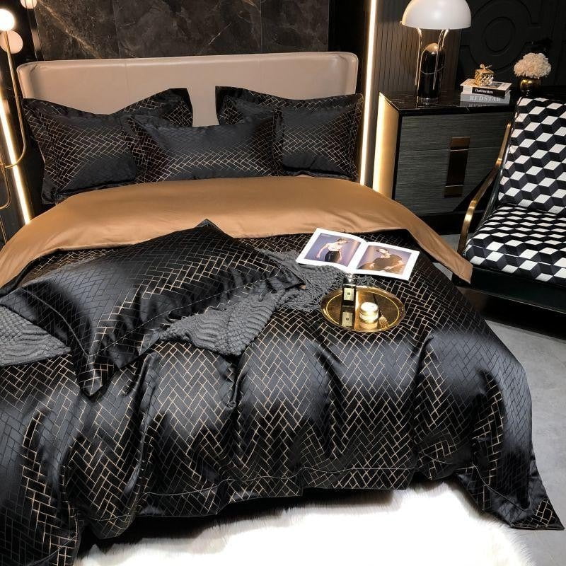 Talia Satin Duvet Cover Set – Articture