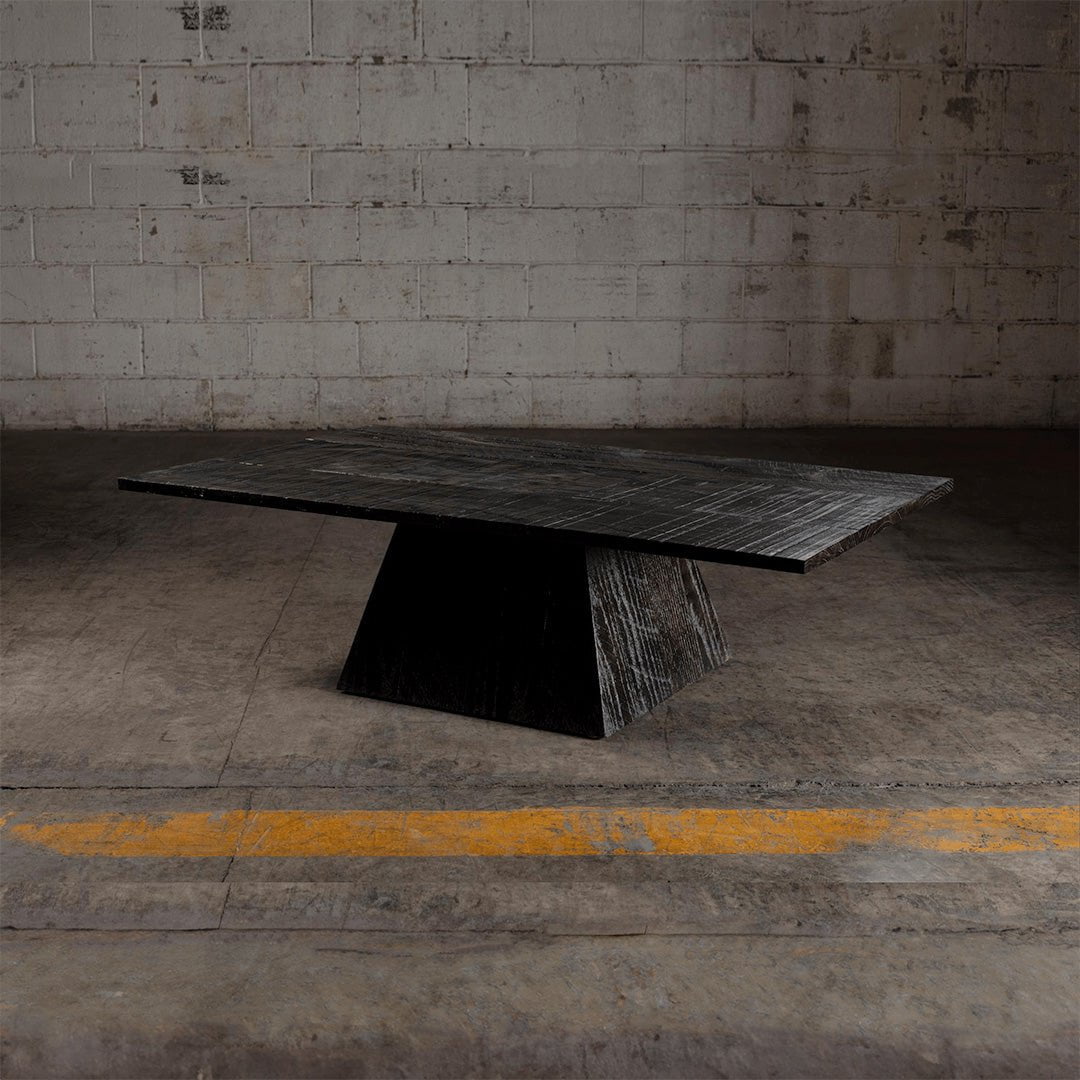 Alexa Black Wooden Dining Table – Articture