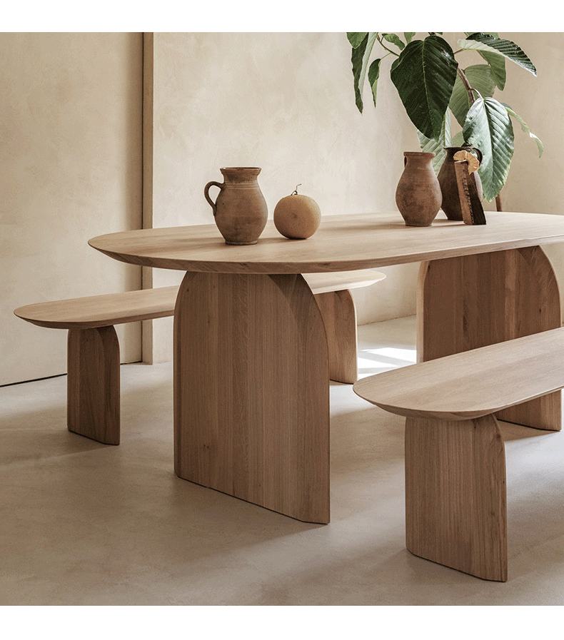 Modern Contemporary Wooden Dining Table – Articture