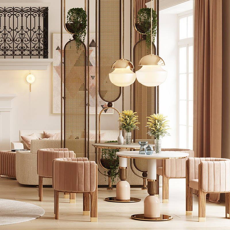 Suede Restaurant Lounge Dining Chair – Articture