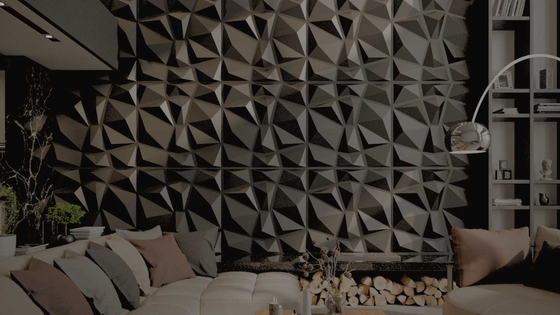 Riquadro Geometric 3D Wall Panel – Articture