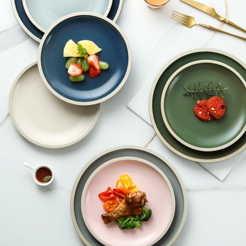 Plain Plate Dinnerware Set (12 total plates) – Articture