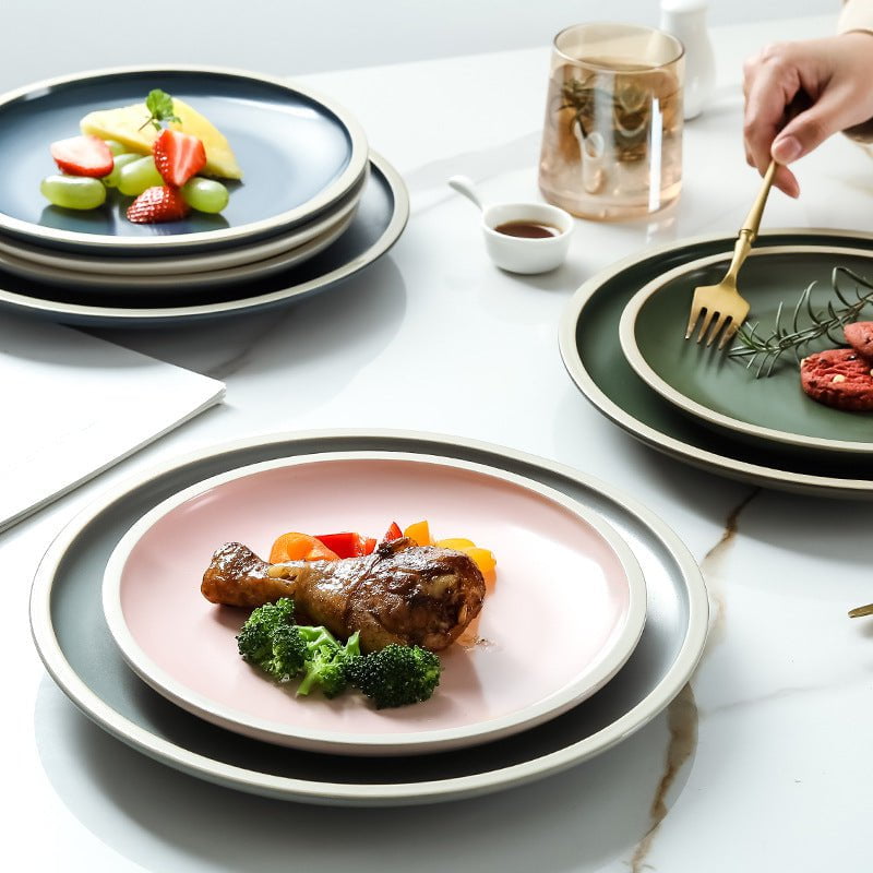 Plain Plate Dinnerware Set (12 total plates) – Articture
