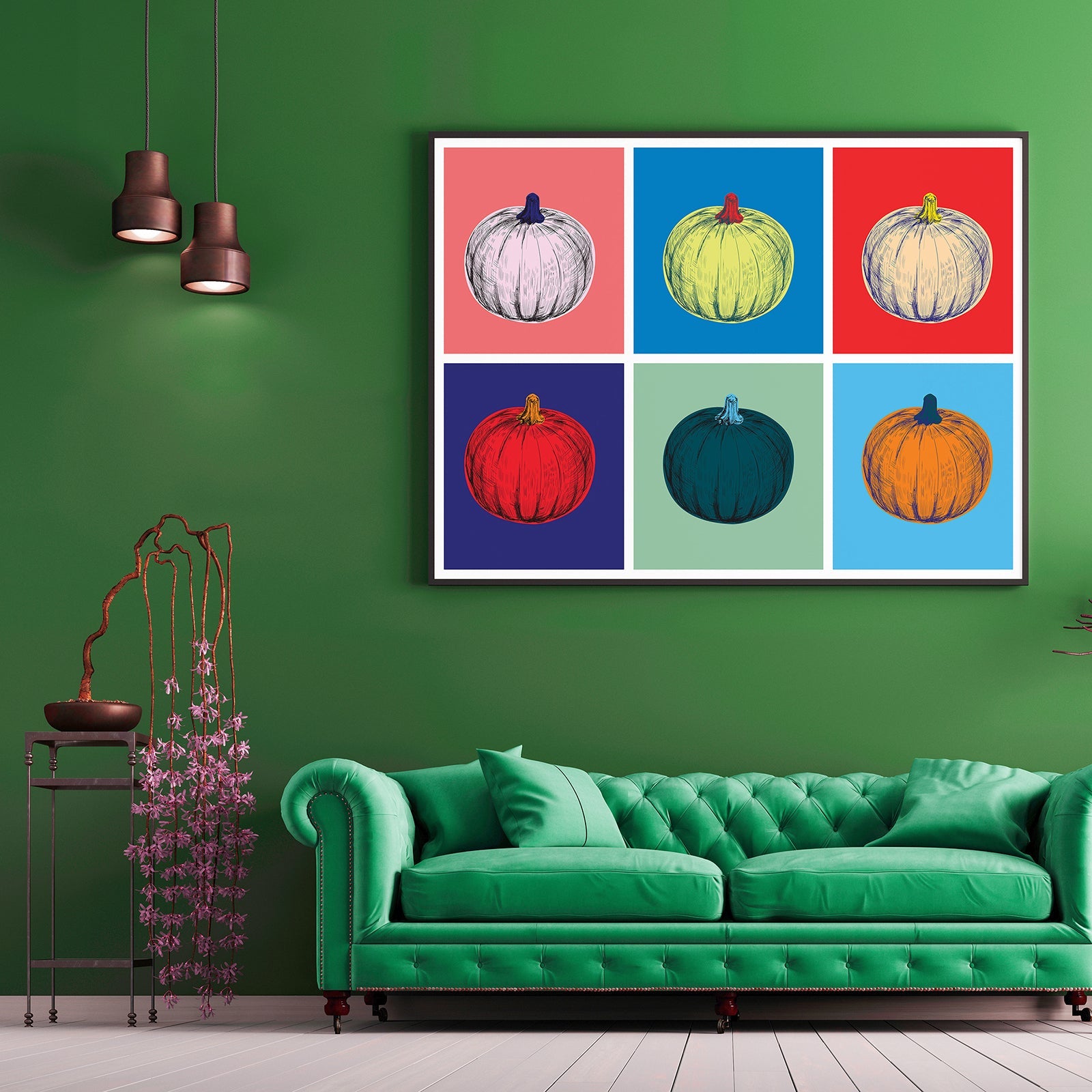 Pumpkin Pop Art Illustration – Articture