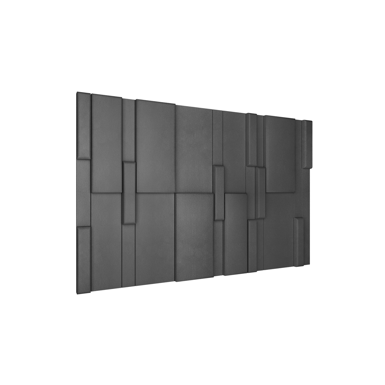 Flux Square 3D Leather Wall Panel – Articture