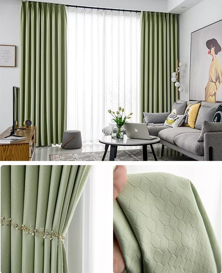 Elegant Embossed Drapes – Articture