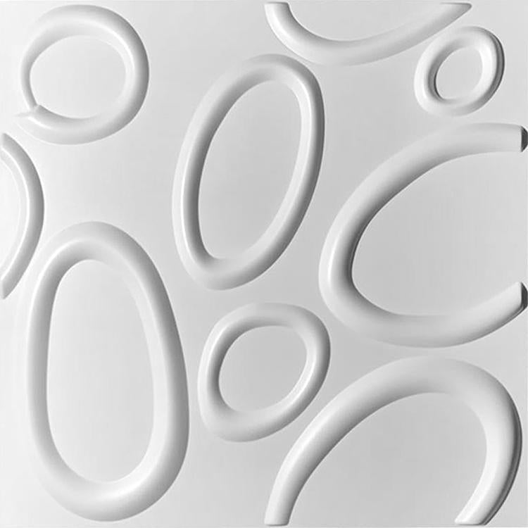 Framed Oval PVC Wall Panel (Set of 12) – Articture