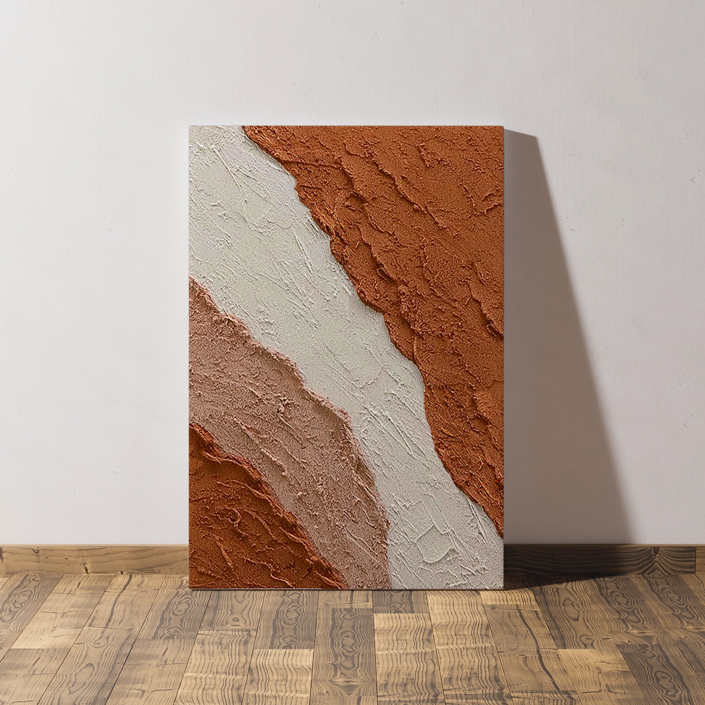 Terracotta Textured Wall Art – Articture