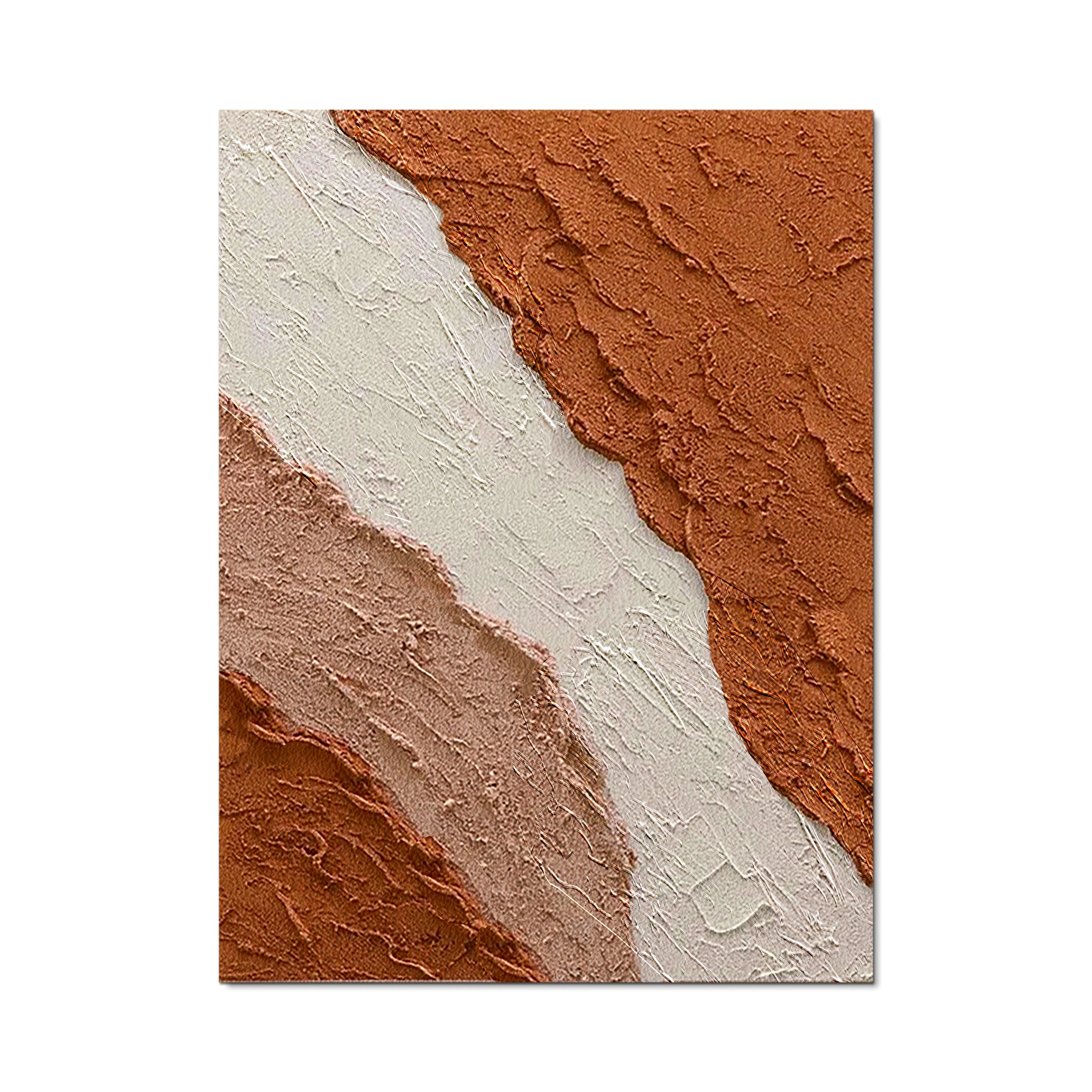 Terracotta Textured Wall Art – Articture
