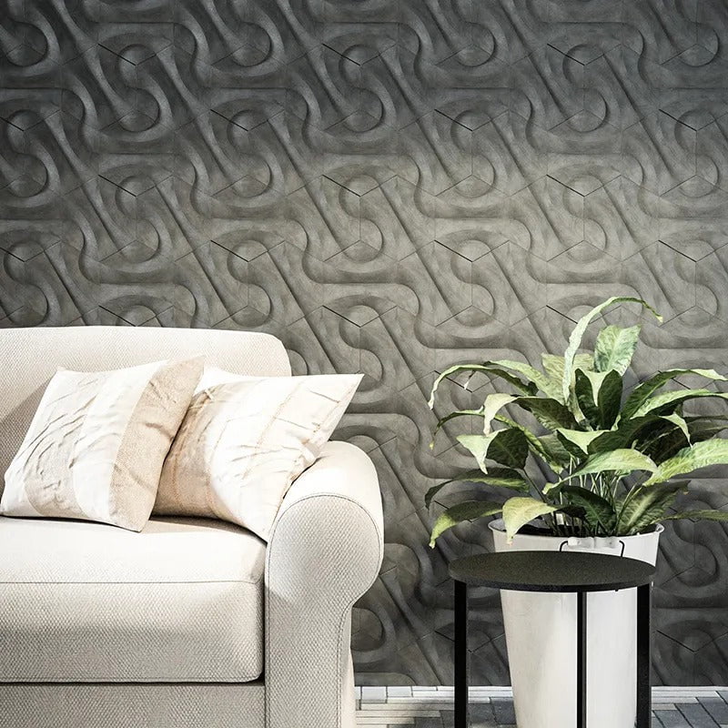 Cosmic Hexad 3D Concrete Wall Panel – Articture
