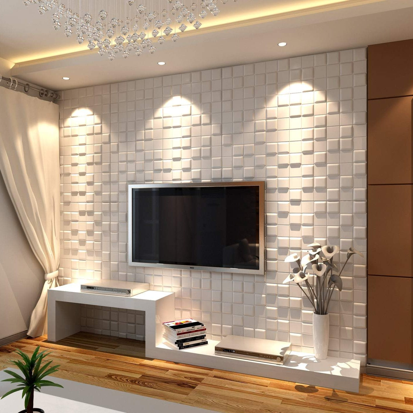 Tetris Square 3D Wall Panel – Articture